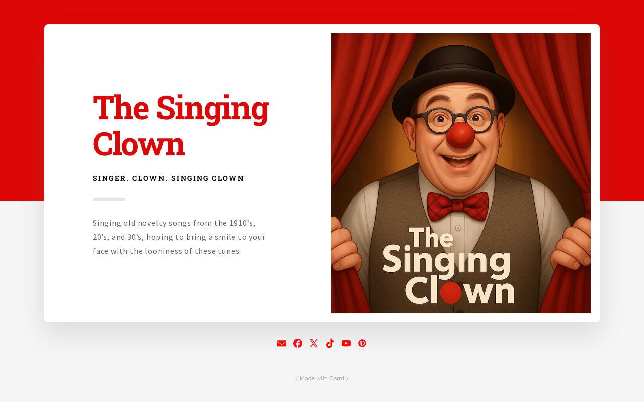 The Singing Clown